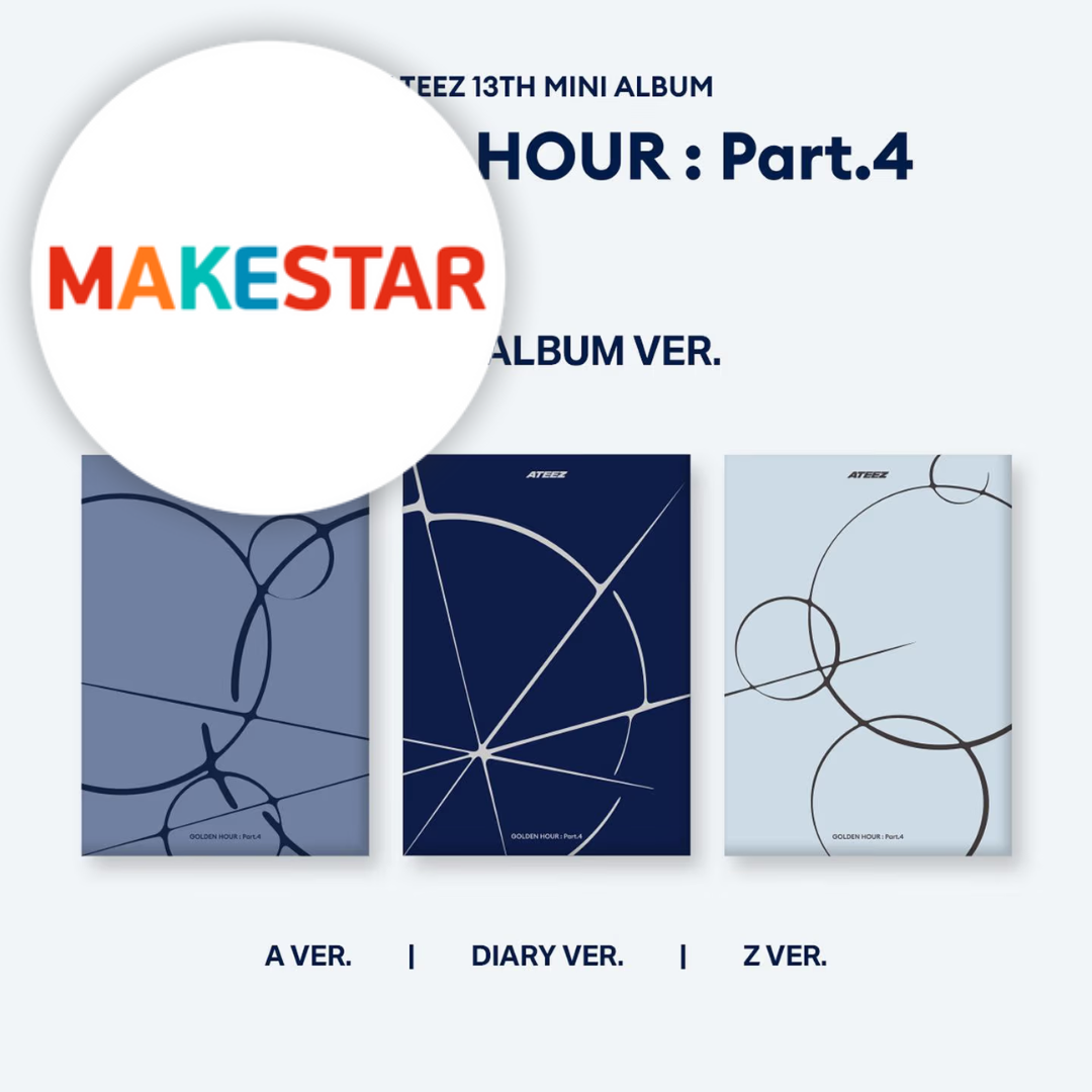 (PREVENTA) ATEEZ - 13TH MINI ALBUM [GOLDEN HOUR : Part.4] (POCAALBUM ...