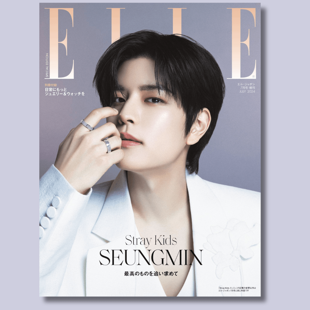 SKZ SEUNGMIN - ELLE Japan July 2024 special edition! – K-POP WORLD