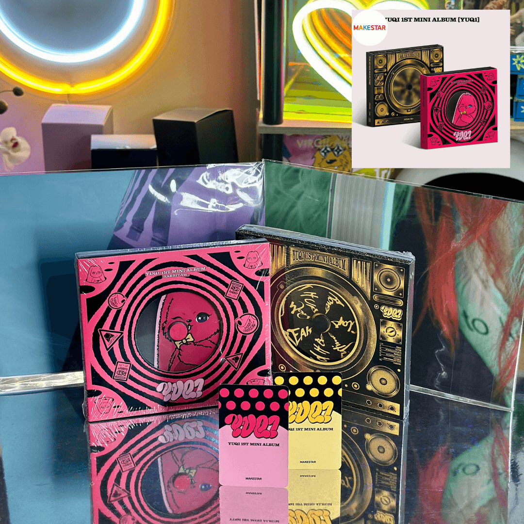 YUQI ((G)I-DLE) 1st Mini Album [YUQ1] + MAKESTAR GIFT – K-POP WORLD